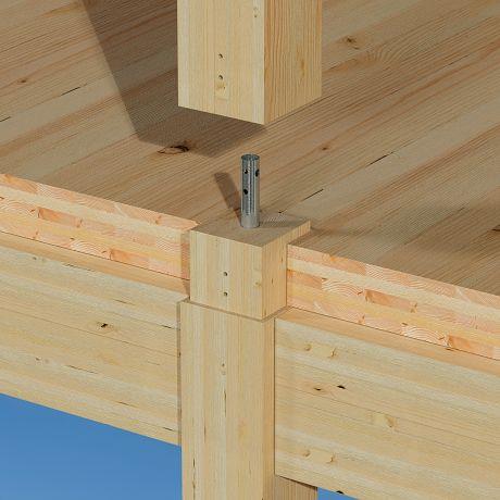 MCT Simpson Strong-Tie Mass Timber Column Tie | Deer Park